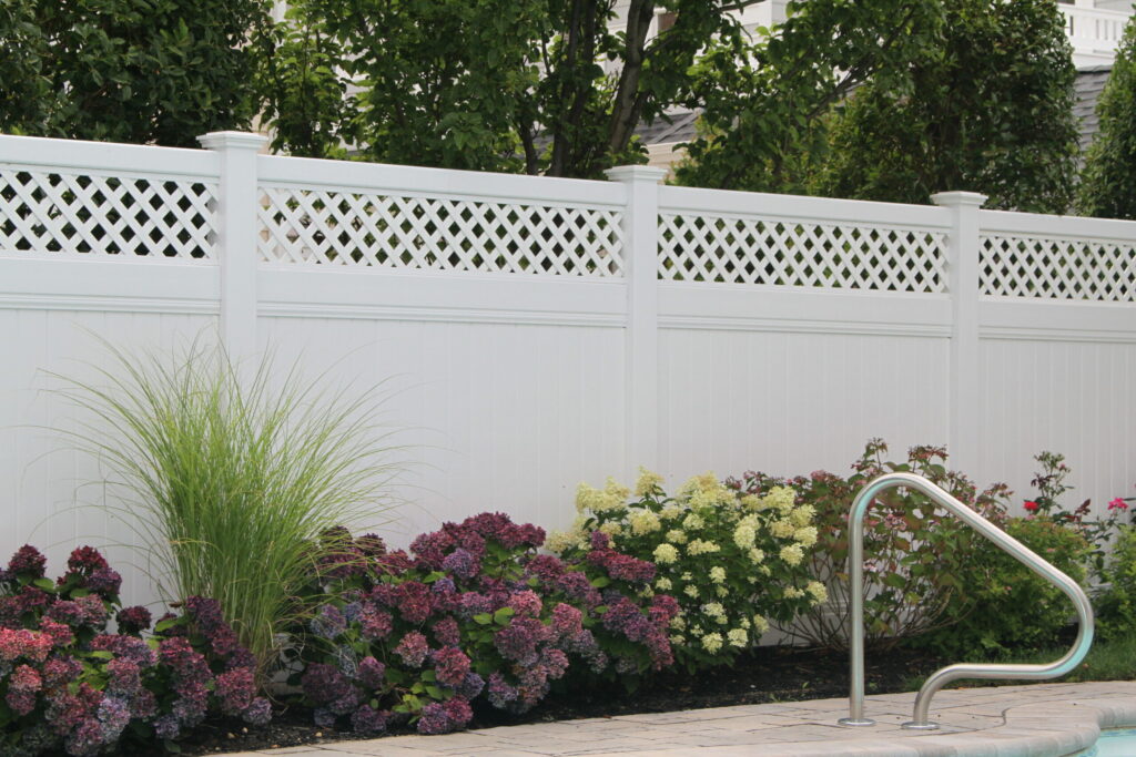 Modern and Chic PVC Fence Designs & Colors - Pentagon
