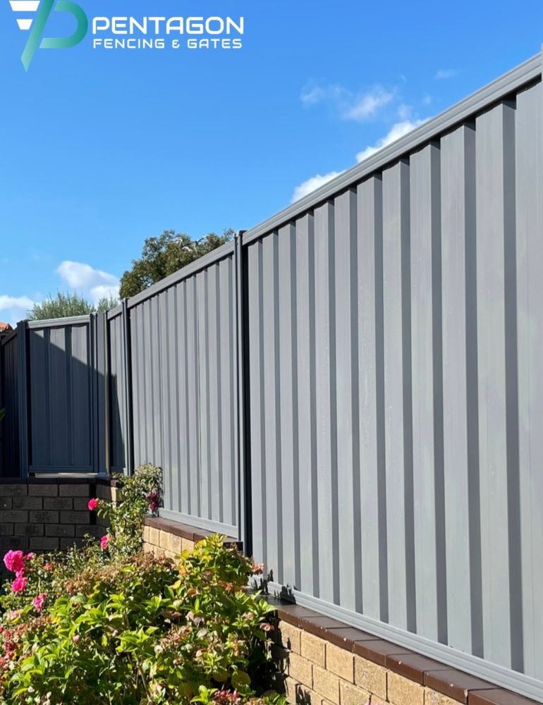 Colorbond Fencing Installation in Melbourne - Pentagon